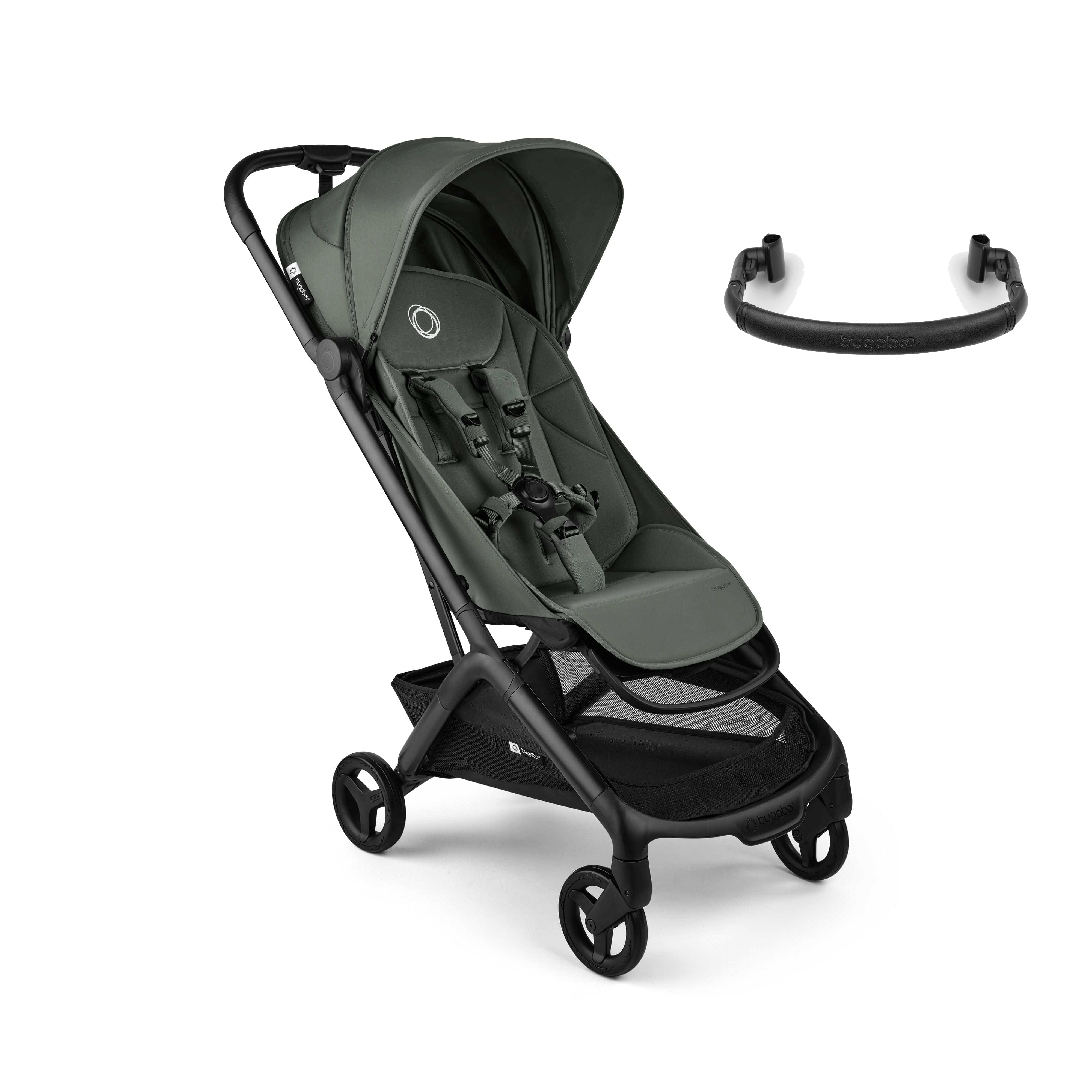 Bugaboo Butterfly 2 Stroller with Bumper Bar - Forest Green – UK Baby ...