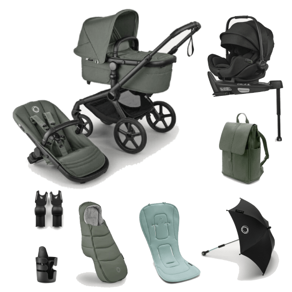 Bugaboo Fox 5 Renew Travel System | All-Terrain Pushchair with Nuna Car ...