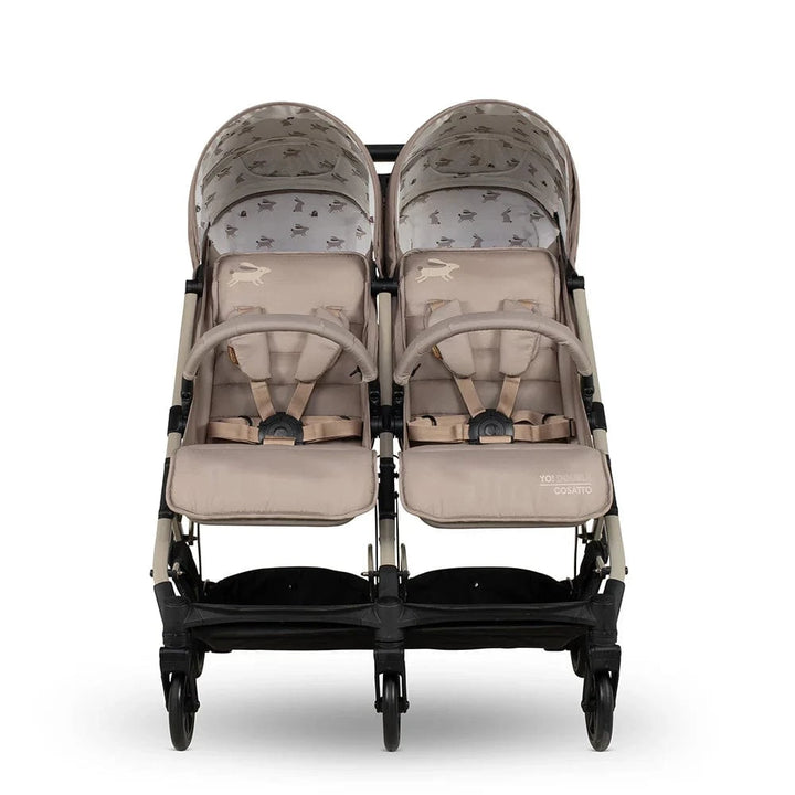 Cosatto Yo! Double Stroller Lollop | Lightweight Twin Pushchair 11kg ...