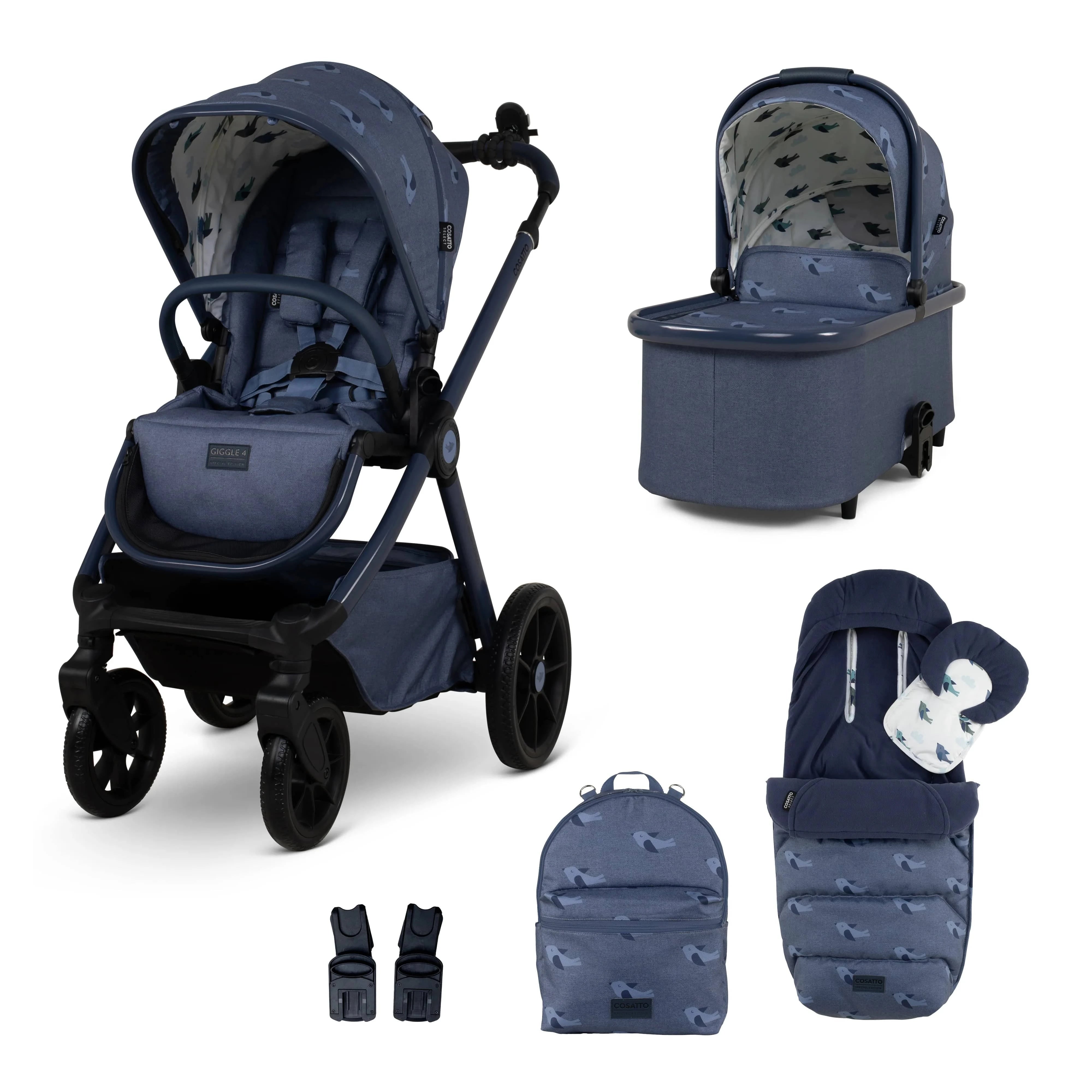 Cosatto Giggle 4 Special Edition Pram & Accessory Bundle - Skylark – UK ...