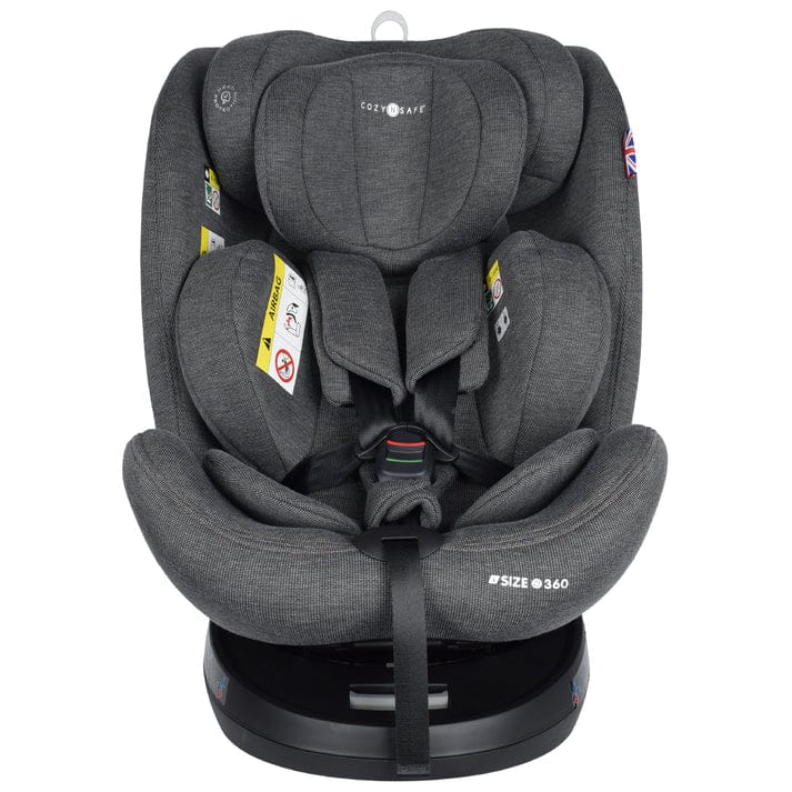 Cozy N Safe Apollo i-Size 360 Child Car Seat - Pearl Grey – UK Baby Centre