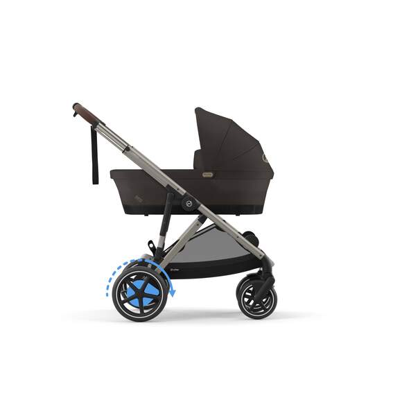 Cybex eGazelle S Pram - Taupe/Chocolate Brown (Opened Box) – UK Baby Centre