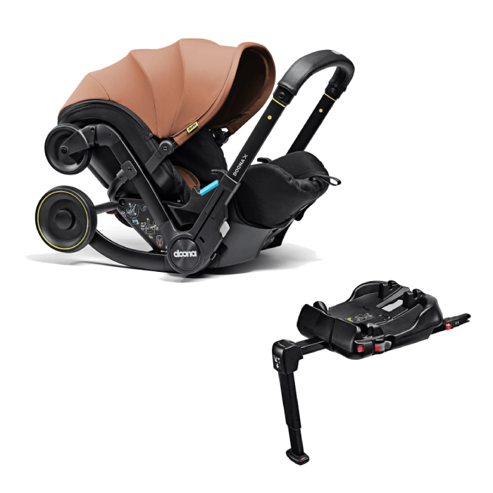 Doona X Infant Car Seat & Stroller with Base - Terracotta – UK Baby Centre