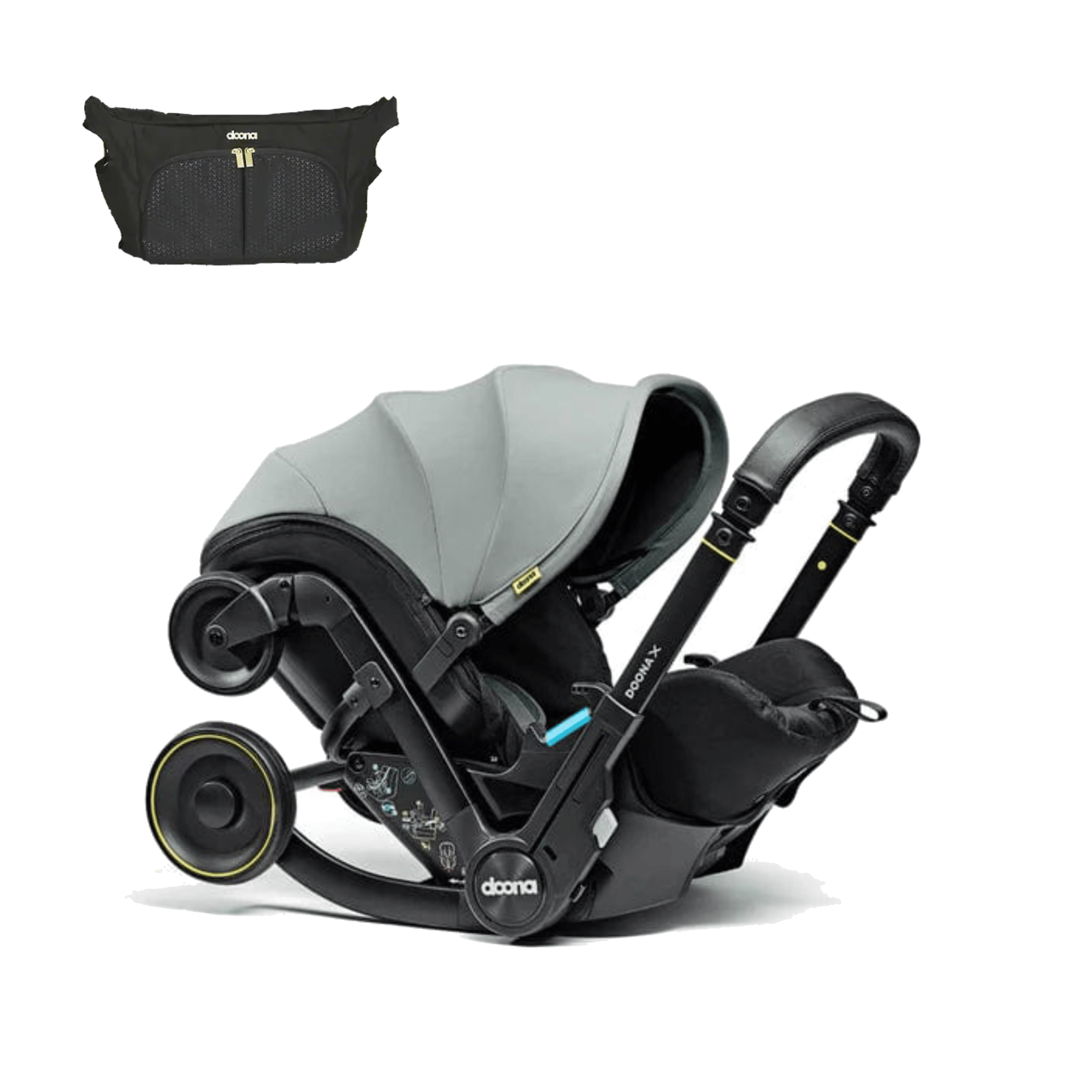 Doona X Infant Car Seat & Stroller with Essential Bag - Dusty Sage – UK ...