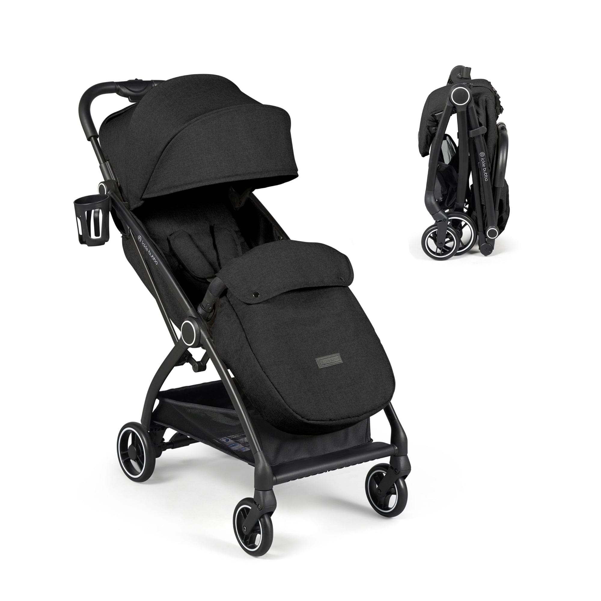 Ickle Bubba Aries Max Autofold Stroller - Black – UK Baby Centre