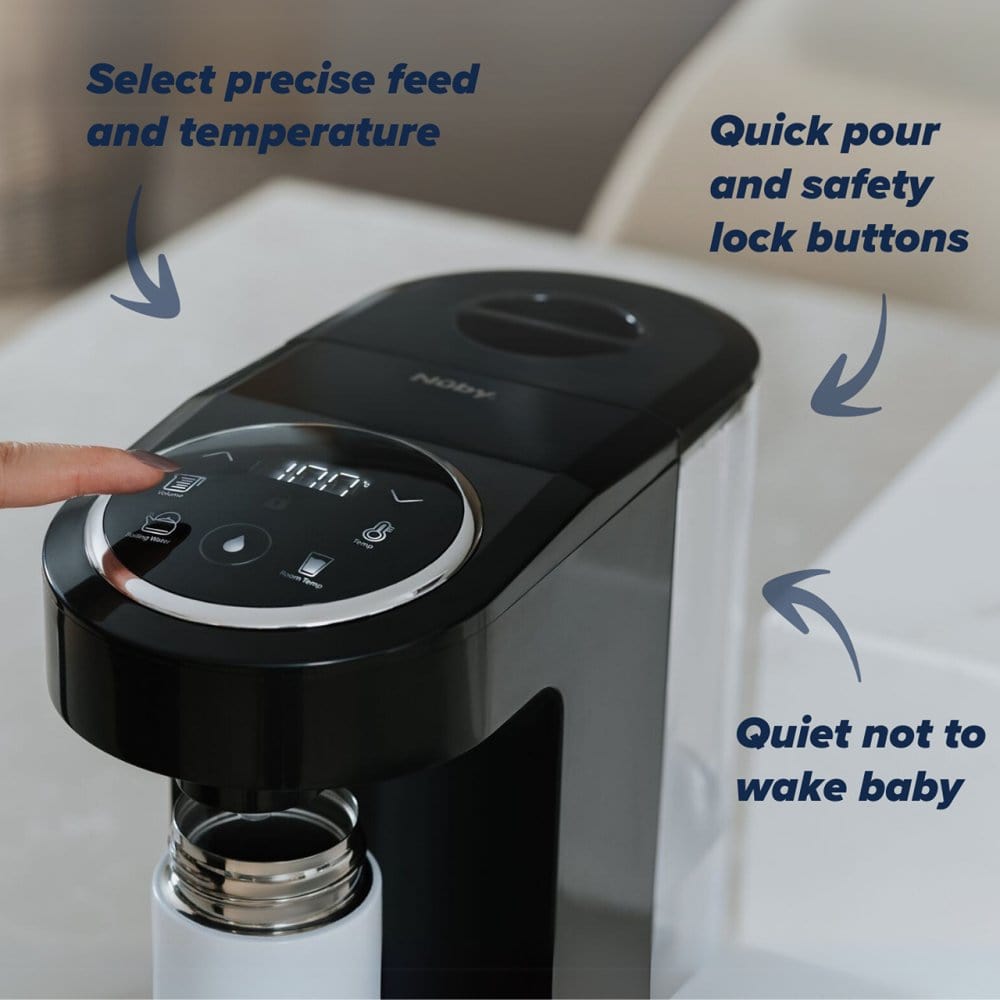 Nuby Rapid Hot Formula Preparation Machine - Black – UK Baby Centre