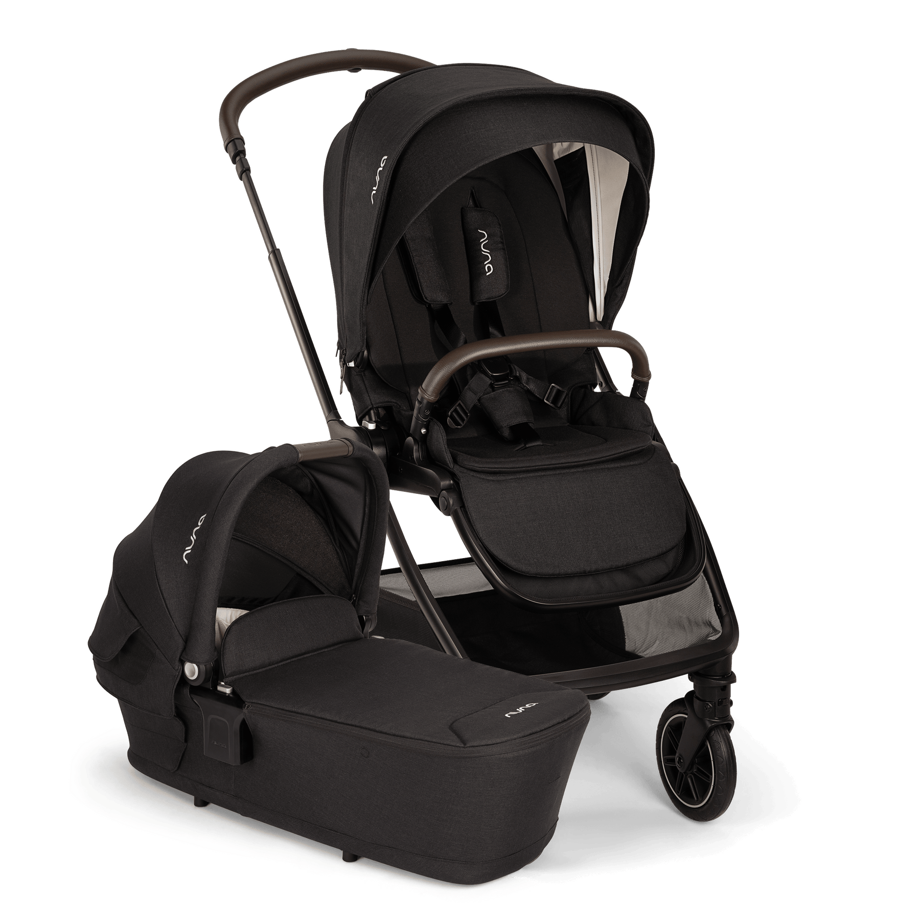 Nuna TRIV Next Stroller & Carrycot - Caviar – UK Baby Centre