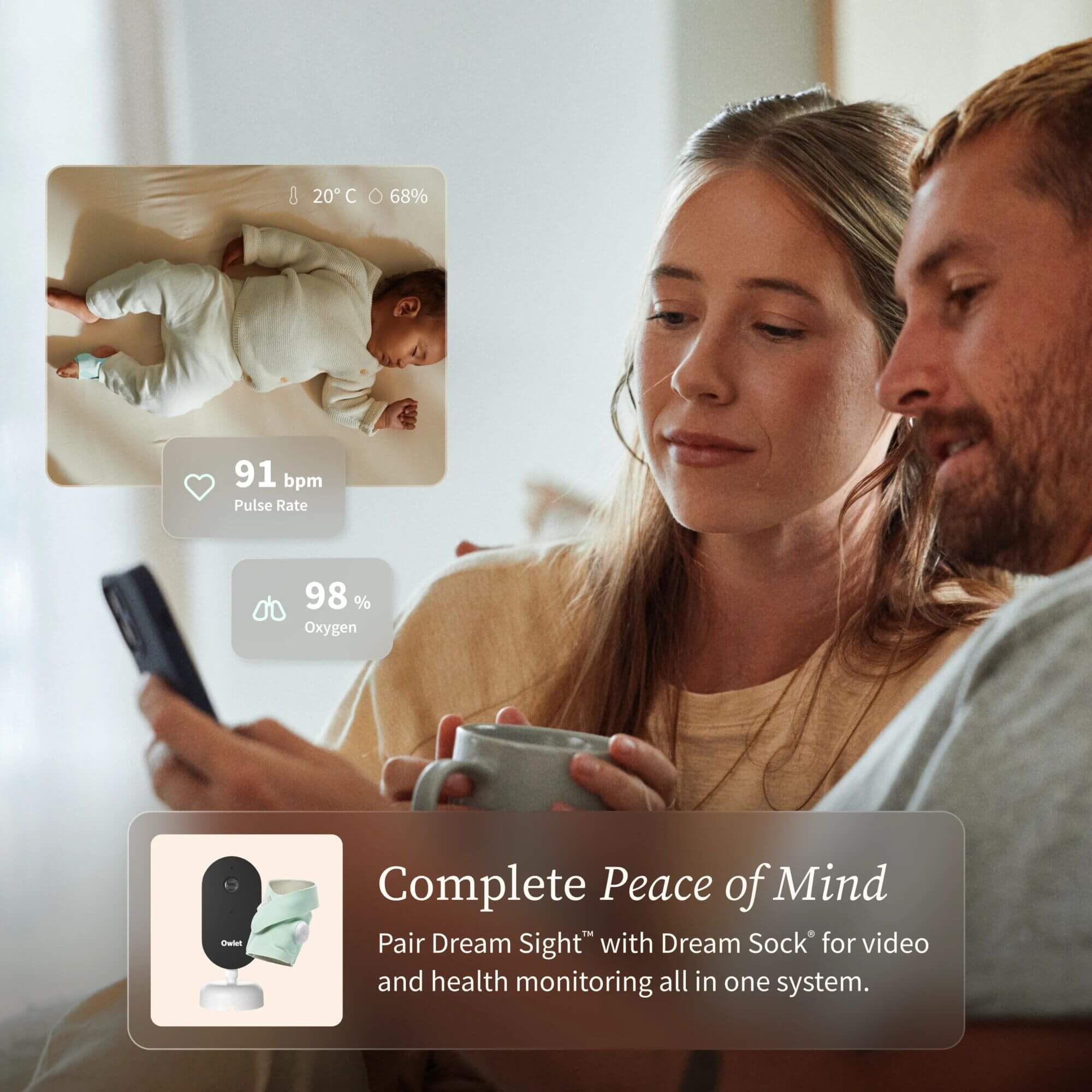 Owlet Dream Sight Video Baby Monitor – UK Baby Centre