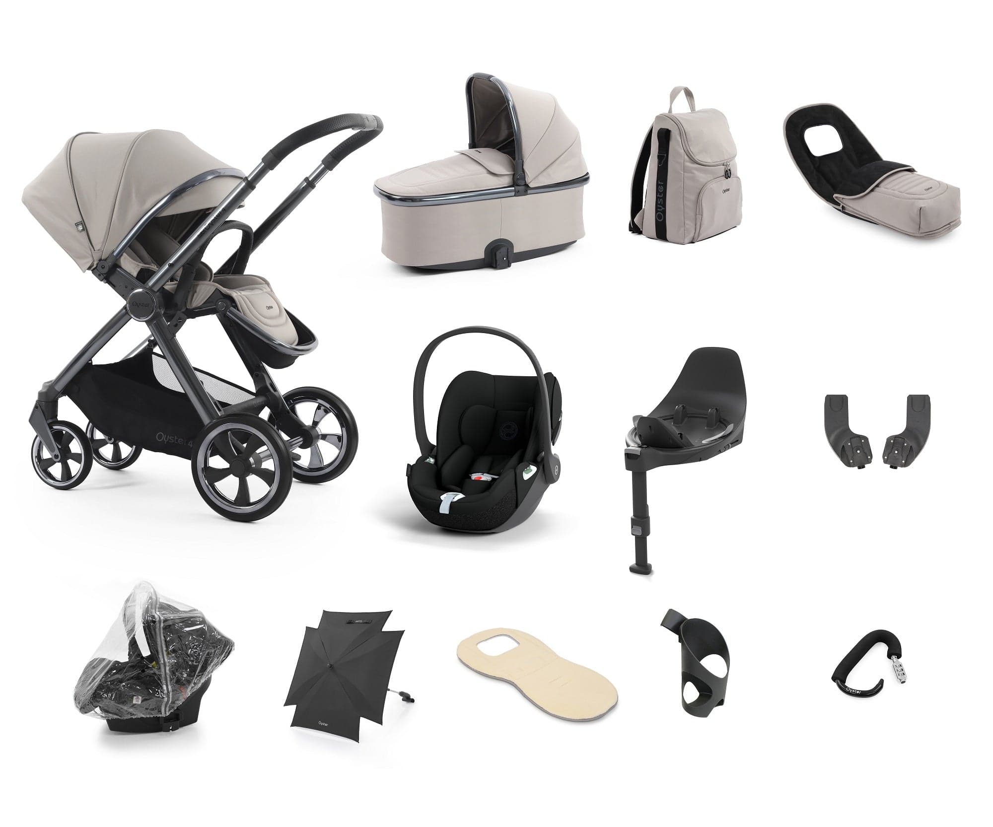 Oyster 4 Ultimate Travel System Bundle | Auto-Fold & Tandem Ready – UK ...