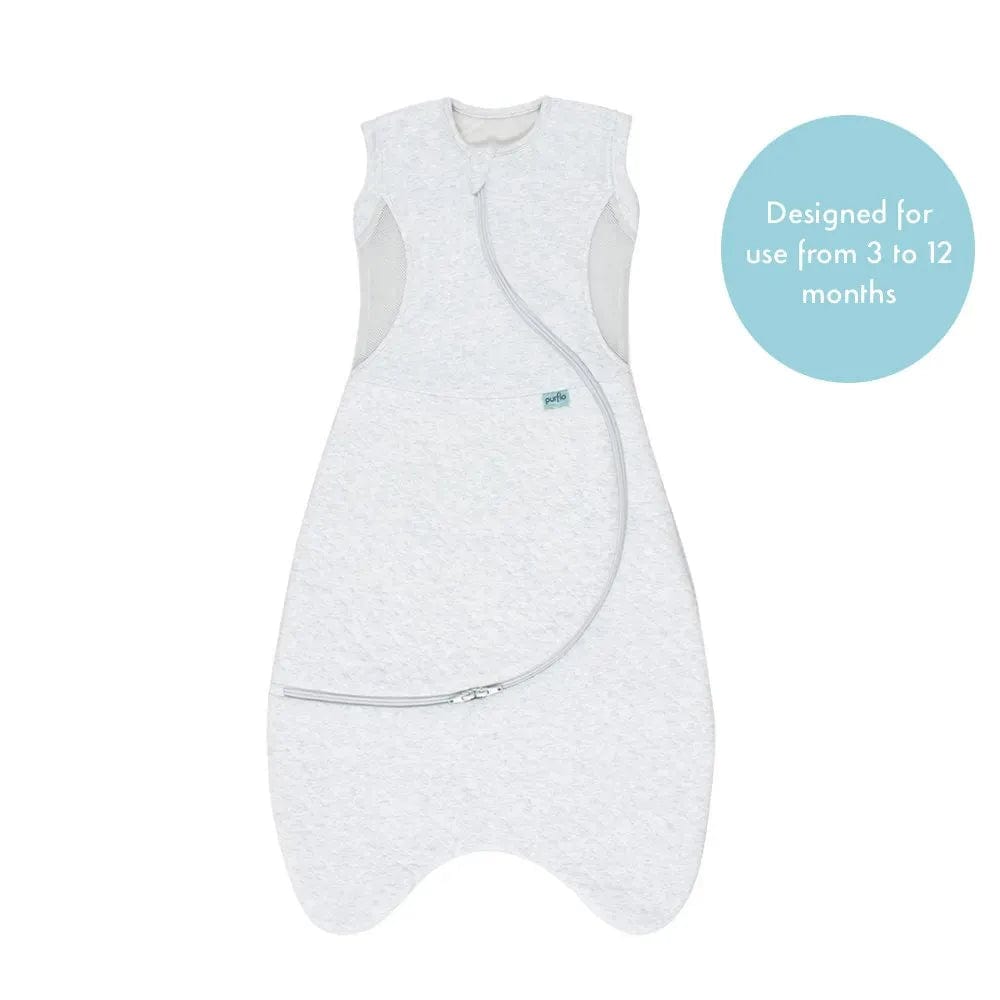 Purflo Cuddle To Sleep Bag 0.5 TOG 3-12 Months - Minimal Grey – UK Baby ...