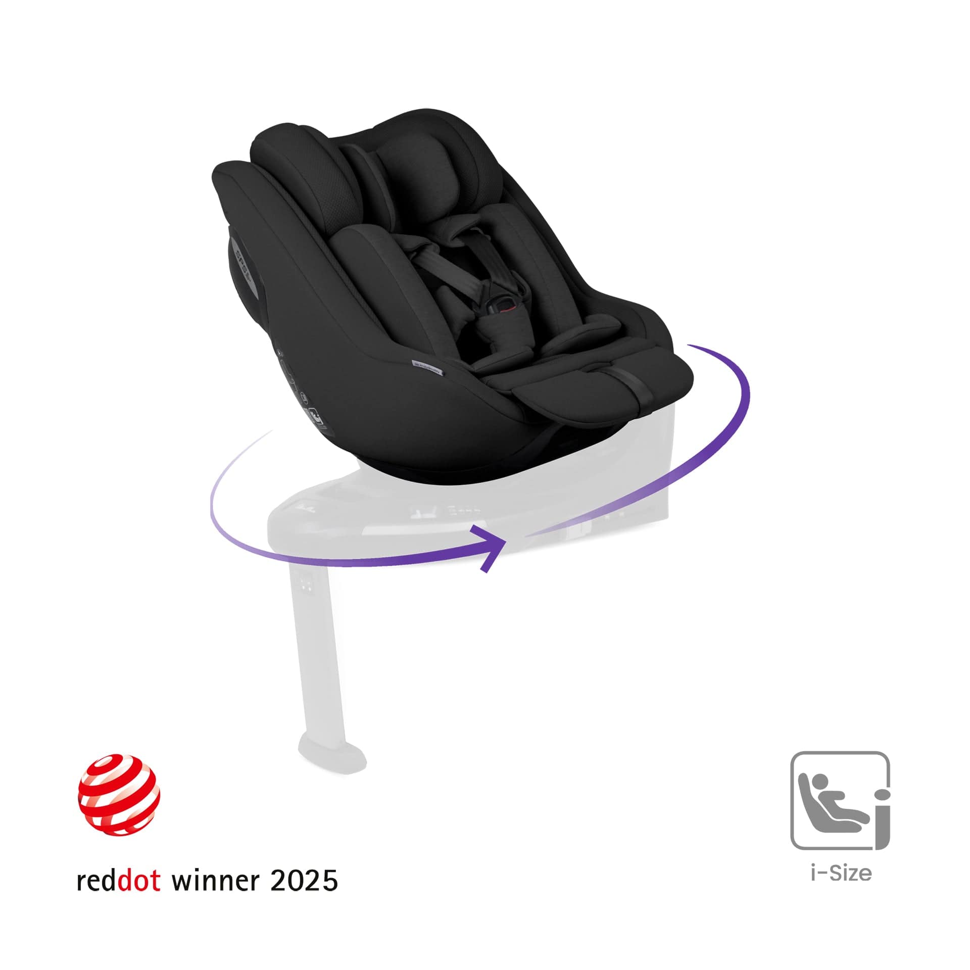 Silver Cross Approach Plus 360 Car Seat - Iconic Black – UK Baby Centre
