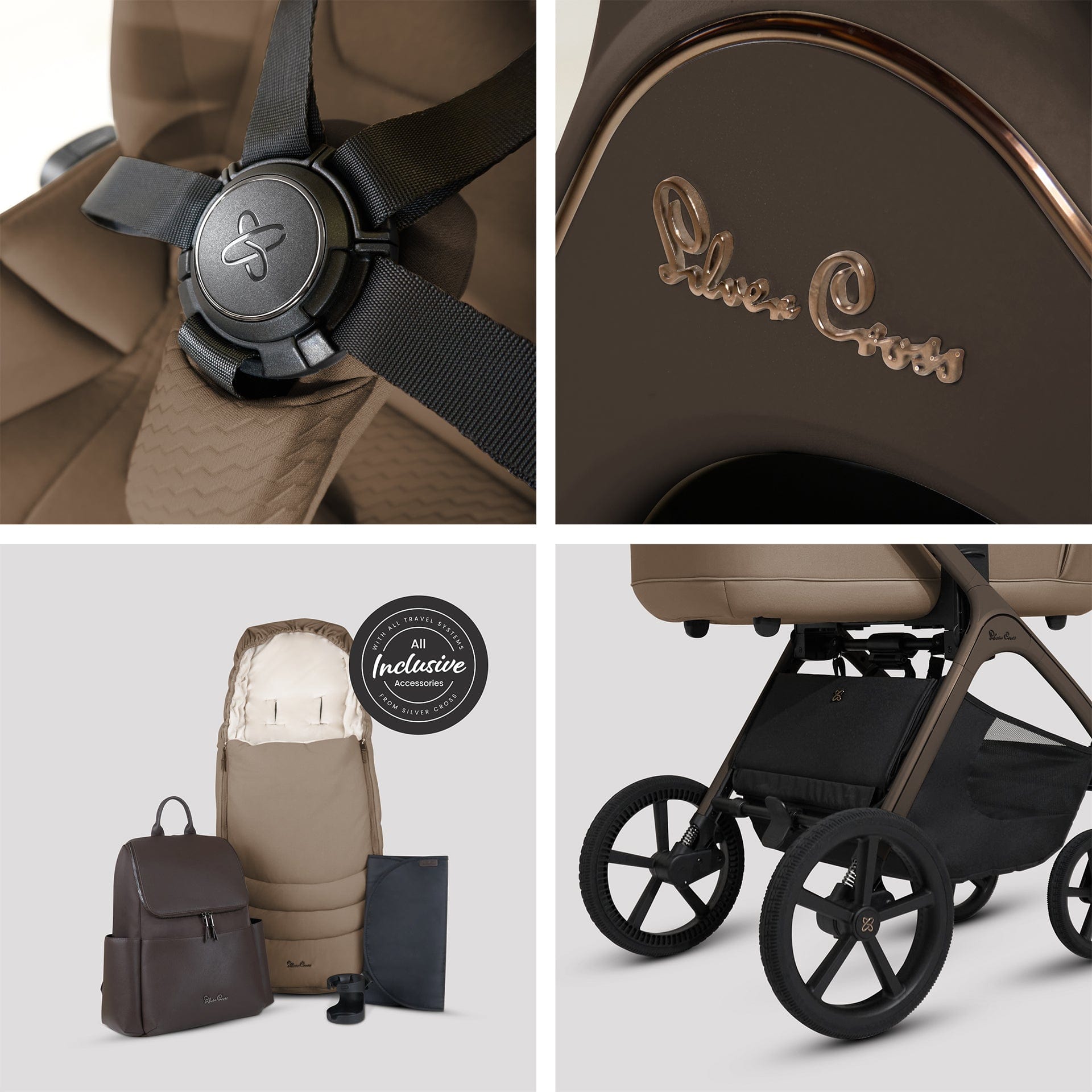 Silver Cross Cove Ultimate 360 Bundle - Maple/Natural Taupe – UK Baby ...