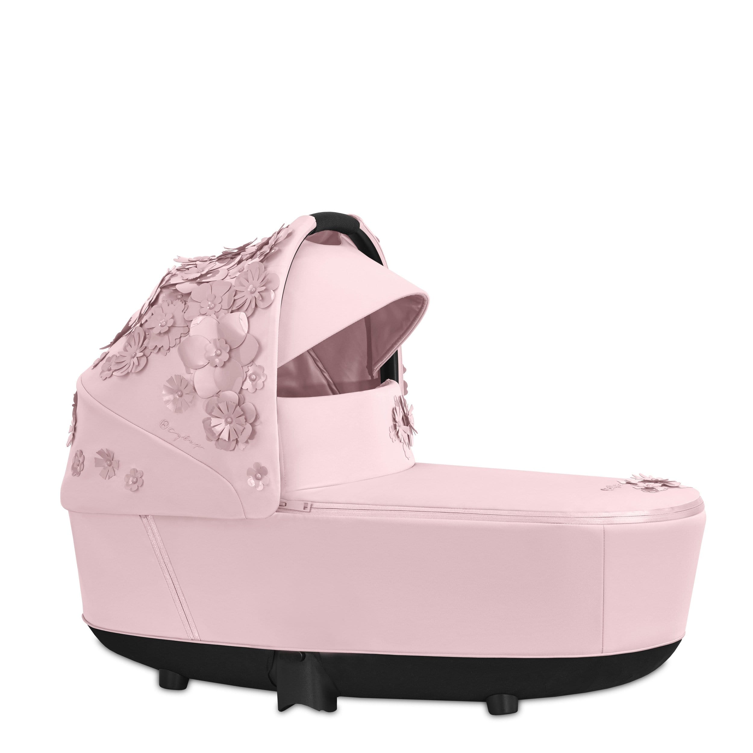 Cybex Priam Lux Carry Cot - Simply Flowers - Light Pink – UK Baby Centre