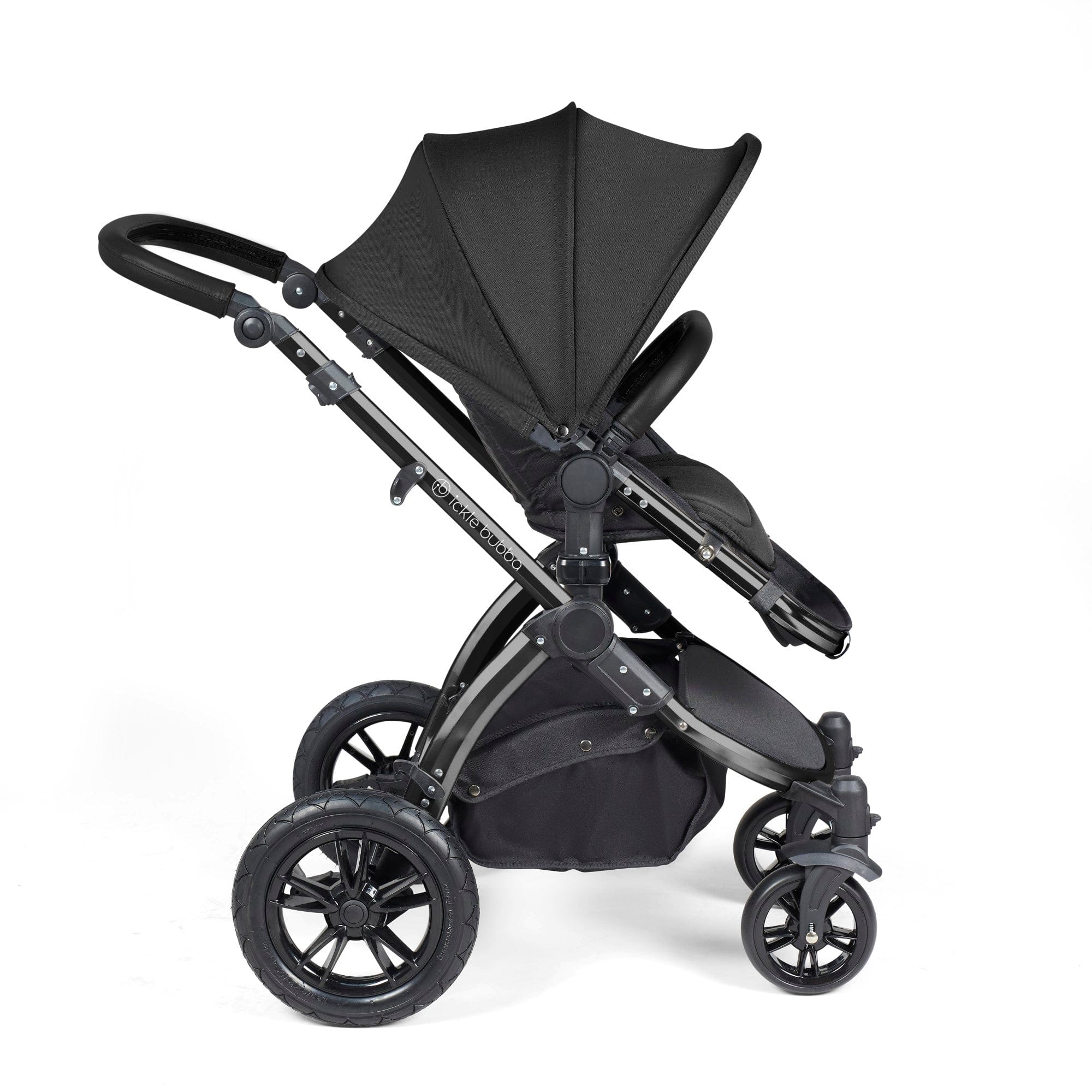 Ickle Bubba Stomp Luxe 9 Piece Pram - Black / Midnight / Black – UK ...